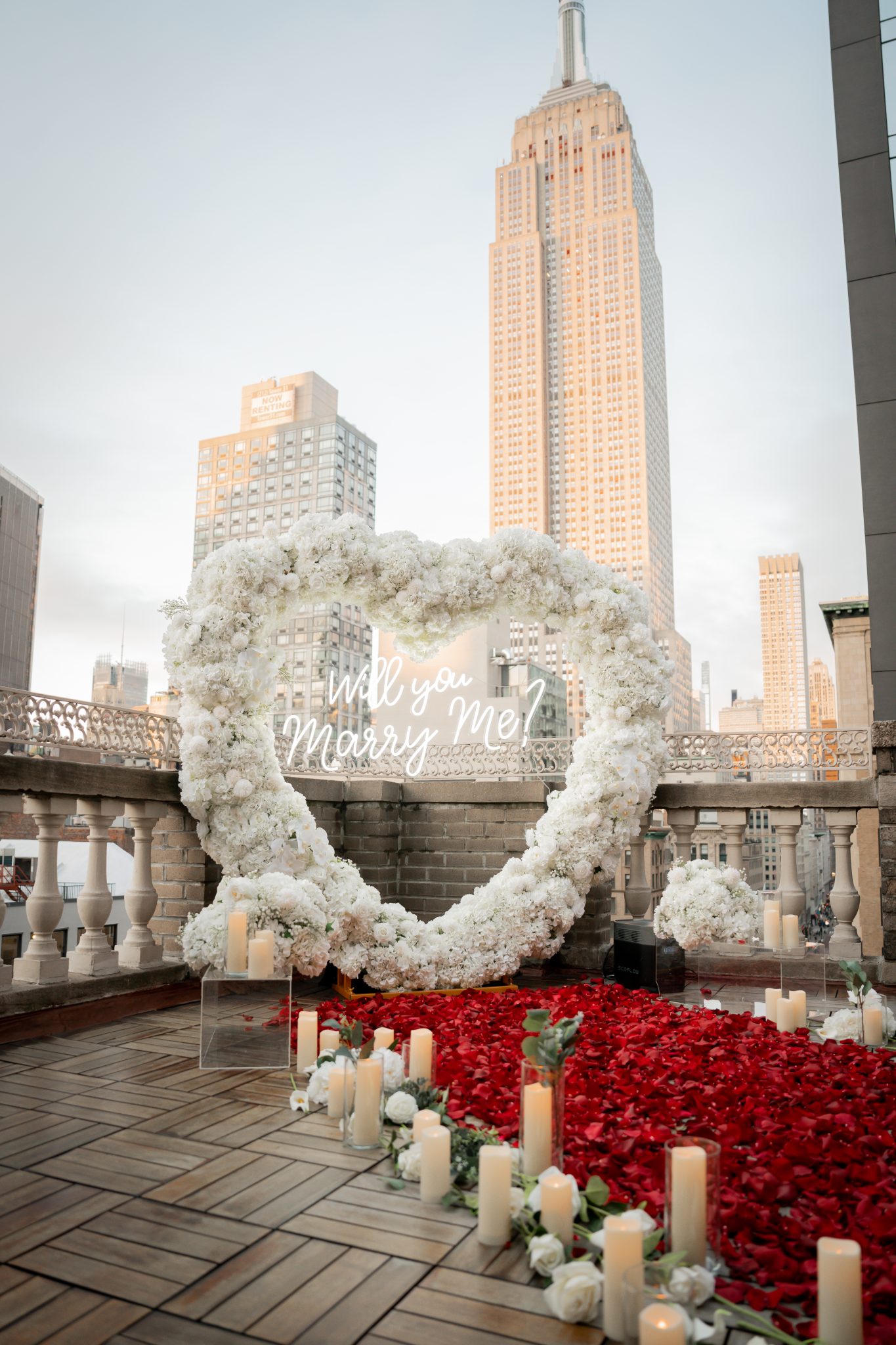 Rooftop Proposal NYC | Rent Midtown Rooftop for Proposal