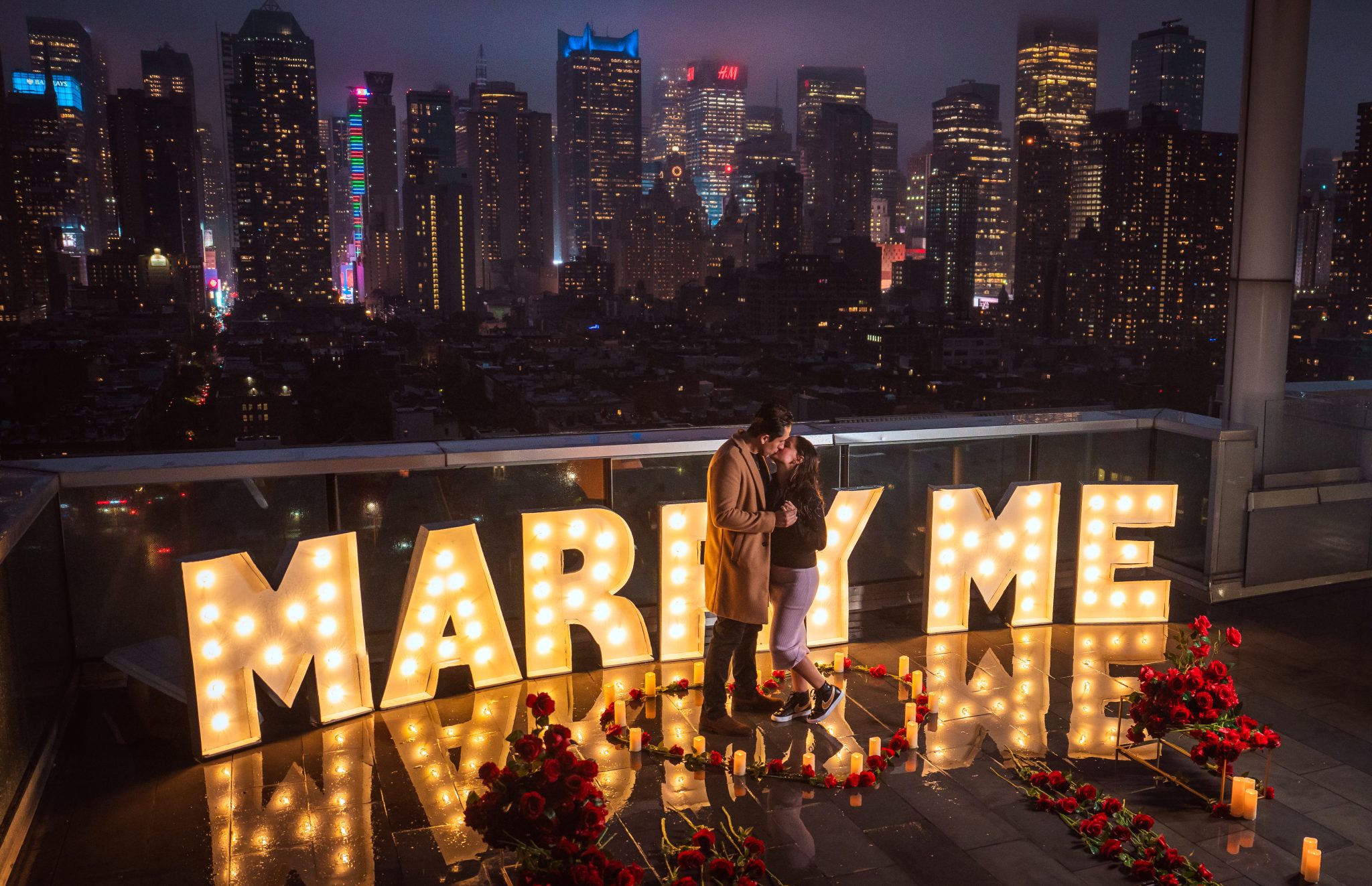 Rooftop Proposal NYC | Rent Midtown Rooftop for Proposal